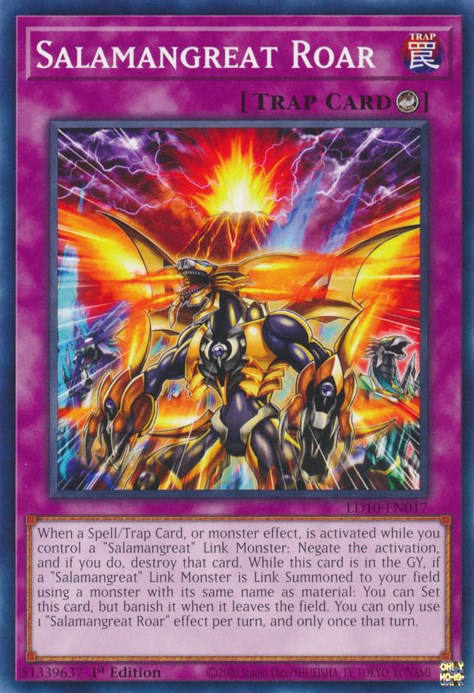 Salamangreat Roar Legendary Duelists: Soulburning Volcano | Yu-Gi-Oh ...