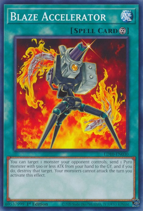Blaze Accelerator Legendary Duelists: Soulburning Volcano | Yu-Gi-Oh ...