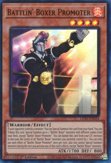 Battlin' Boxer Promoter Legendary Duelists: Soulburning Volcano | Yu-Gi ...