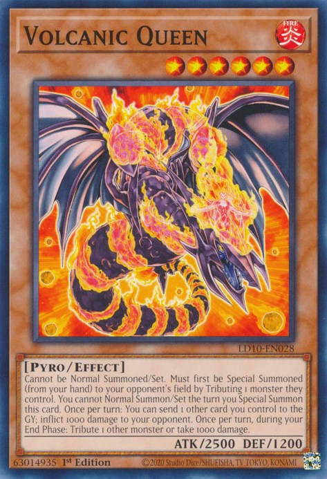 Volcanic Queen Legendary Duelists: Soulburning Volcano | Yu-Gi-Oh ...