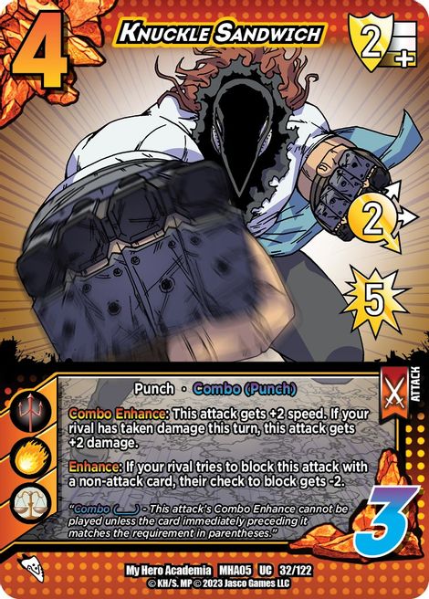 Knuckle Sandwich Undaunted Raid | My Hero Academia | CardTrader