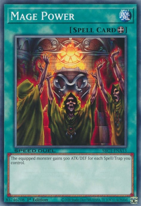 Mage Power Speed Duel: Streets of Battle City | Yu-Gi-Oh! | CardTrader