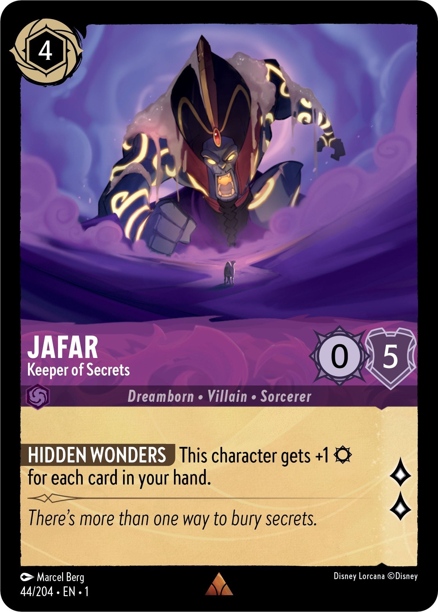 Jafar - Keeper of Secrets The First Chapter | Lorcana | CardTrader