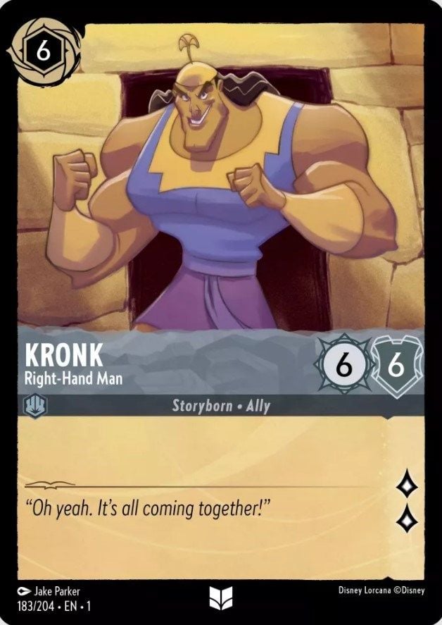 Kronk - Right-Hand Man The First Chapter | Lorcana | CardTrader