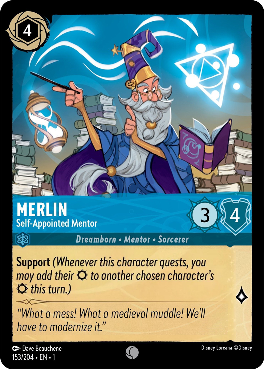 Merlin - Self-Appointed Mentor The First Chapter | Lorcana | CardTrader