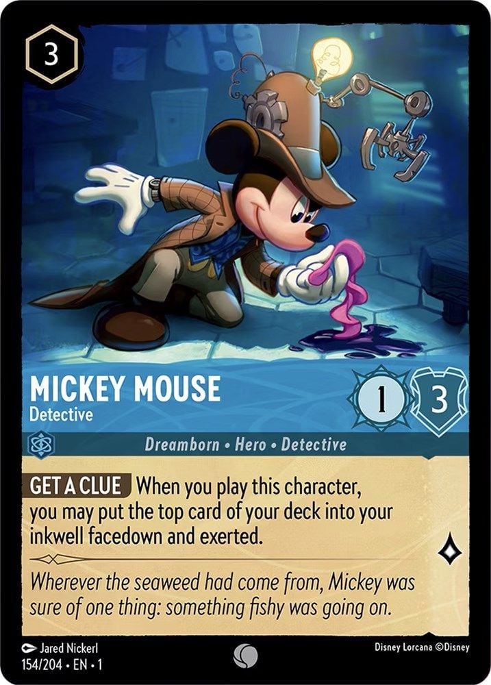 Mickey Mouse - Detective The First Chapter | Lorcana | CardTrader
