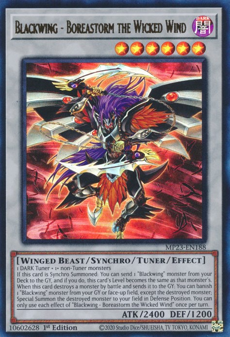 Blackwing - Boreastorm the Wicked Wind 25th Anniversary Tin: Dueling ...