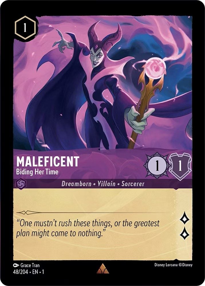 Maleficent - Biding Her Time The First Chapter | Lorcana | CardTrader