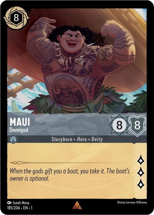 Maui - Demigod The First Chapter | Lorcana | CardTrader