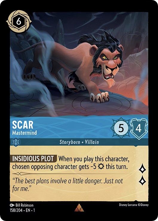 Scar - Mastermind The First Chapter | Lorcana | CardTrader