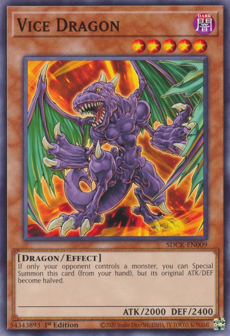 Vice Dragon Structure Deck: The Crimson King | Yu-Gi-Oh! | CardTrader