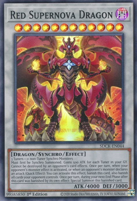 Drago Supernova Rosso Structure Deck: The Crimson King | Yu-Gi-Oh! | CardTrader