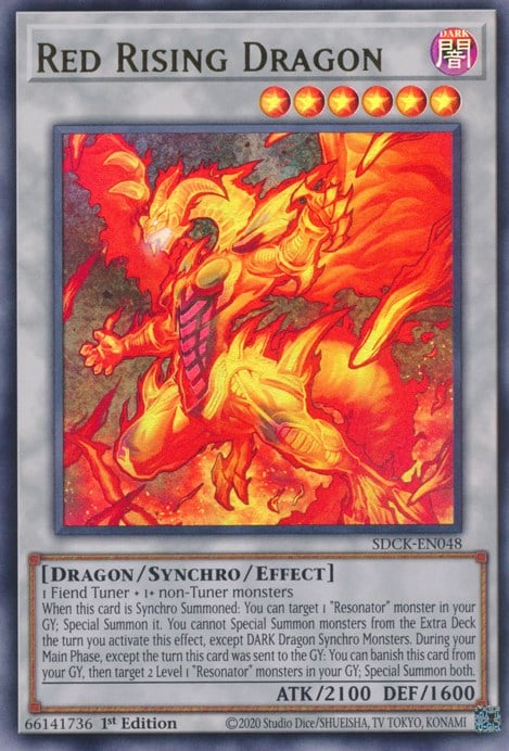 Red Rising Dragon Structure Deck: The Crimson King | Yu-Gi-Oh! | CardTrader