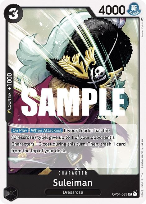 Suleiman OP-04: Kingdoms of Intrigue | One Piece | CardTrader