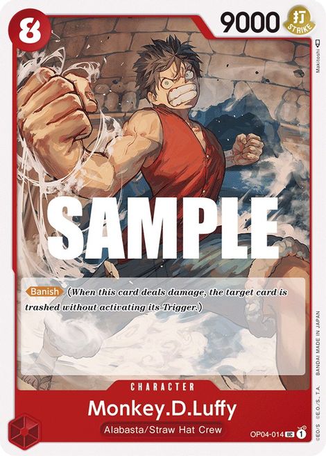 Monkey.D.Luffy OP-04: Kingdoms of Intrigue | One Piece | CardTrader