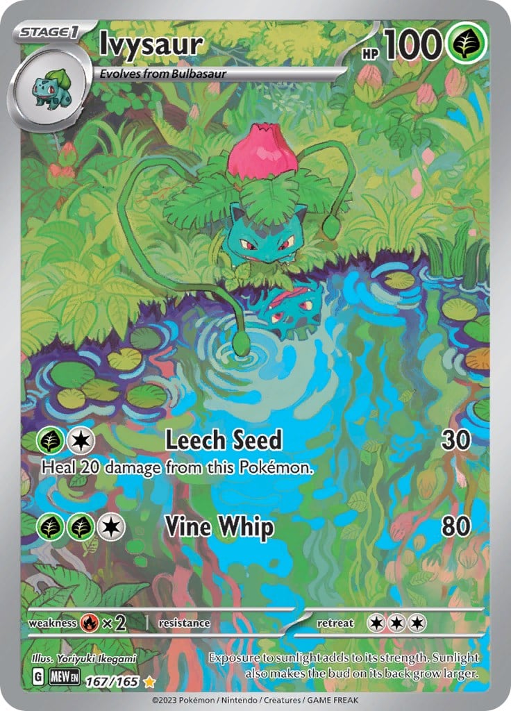 Ivysaur [Vine Whip | Poisonpowder] 151 | Pokémon | CardTrader