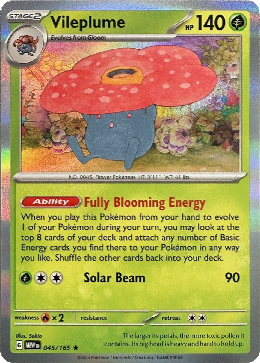 Vileplume 151 | Pokémon | CardTrader