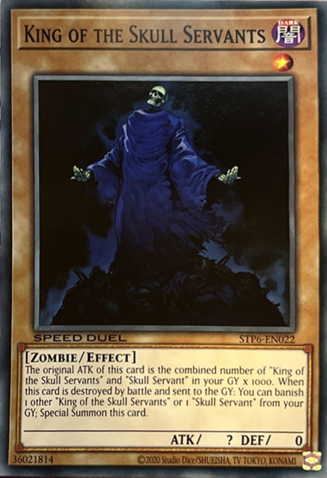 King of the Skull Servants Speed Duel Tournament Pack 6 | Yu-Gi-Oh ...