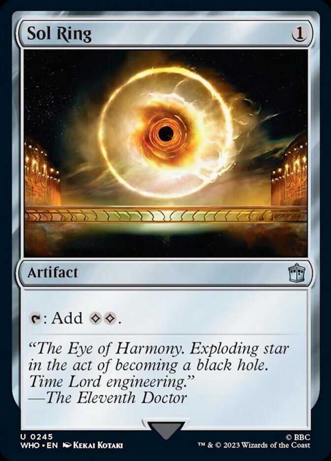 Sol Ring Universes Beyond: Doctor Who | Magic | CardTrader