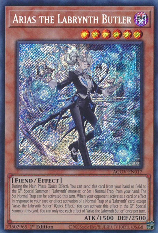 Arias the Labrynth Butler Age of Overlord | Yu-Gi-Oh! | CardTrader