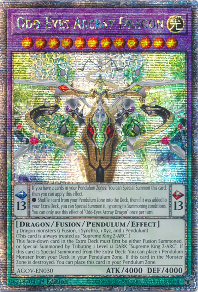 Odd-Eyes Arcray Dragon Age of Overlord | Yu-Gi-Oh! | CardTrader