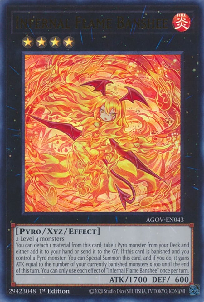 Infernal Flame Banshee Age of Overlord | Yu-Gi-Oh! | CardTrader
