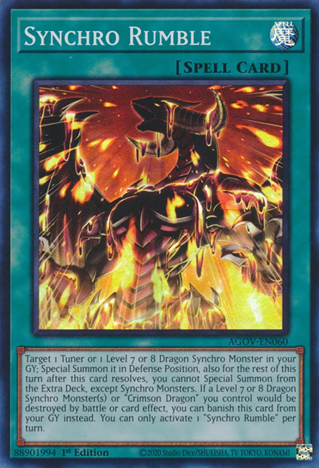 Synchro Rumble Age of Overlord | Yu-Gi-Oh! | CardTrader