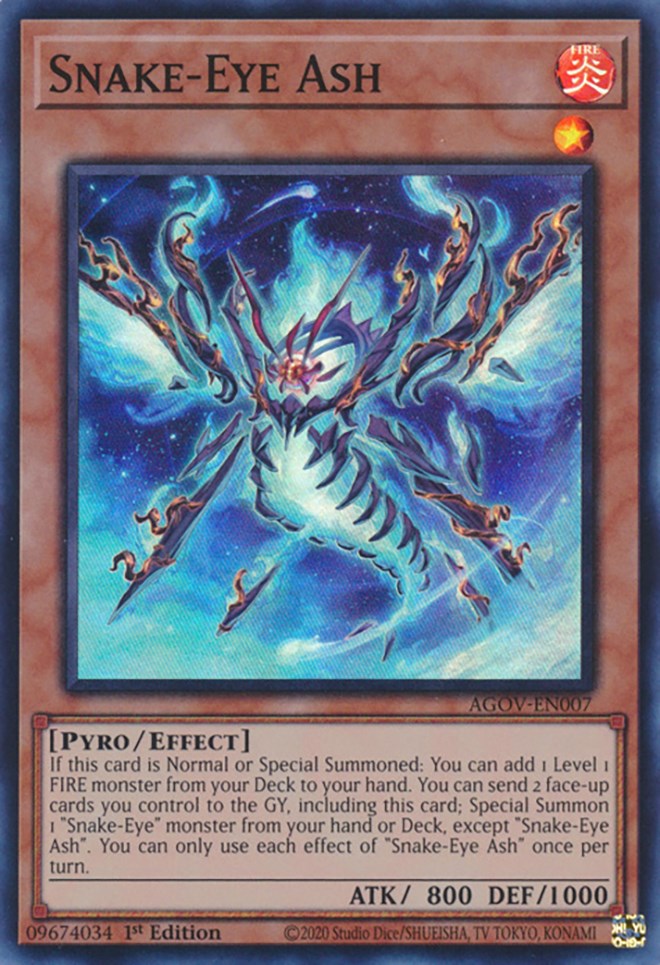 Snake-Eye Ash Age of Overlord | Yu-Gi-Oh! | CardTrader