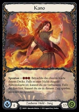 Kano History Pack 1 - Kano Blitz Deck | Flesh and Blood | CardTrader