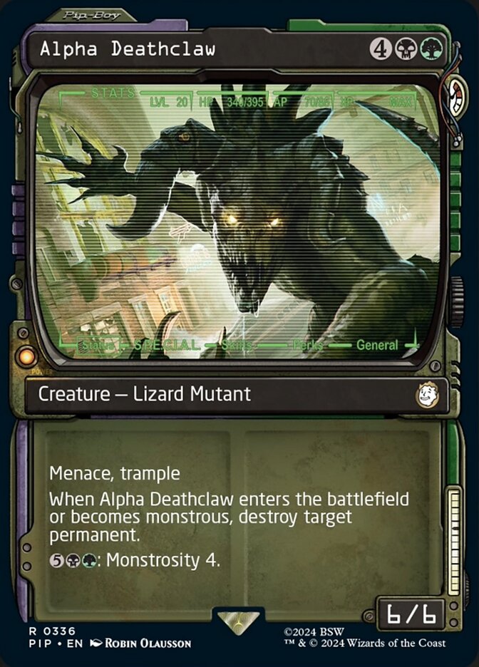 Sanguinario alfa Universes Beyond: Fallout Collectors | Magic | CardTrader