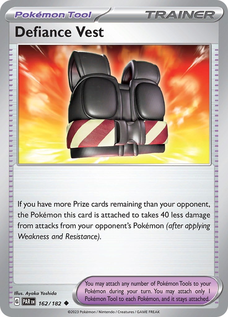 Defiance Vest Paradox Rift | Pokémon | CardTrader