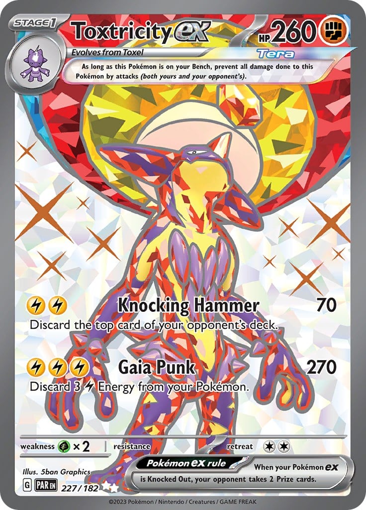 Toxtricity ex Paradox Rift | Pokémon | CardTrader