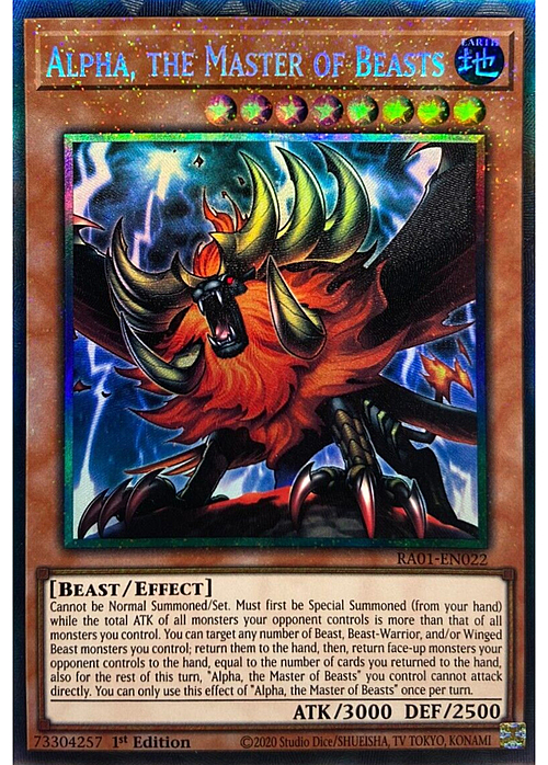 Alpha, the Master of Beasts 25th Anniversary Rarity Collection | Yu-Gi-Oh! | CardTrader