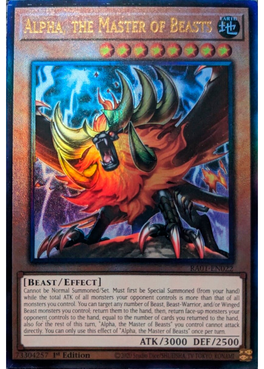 Alpha, the Master of Beasts 25th Anniversary Rarity Collection | Yu-Gi-Oh! | CardTrader