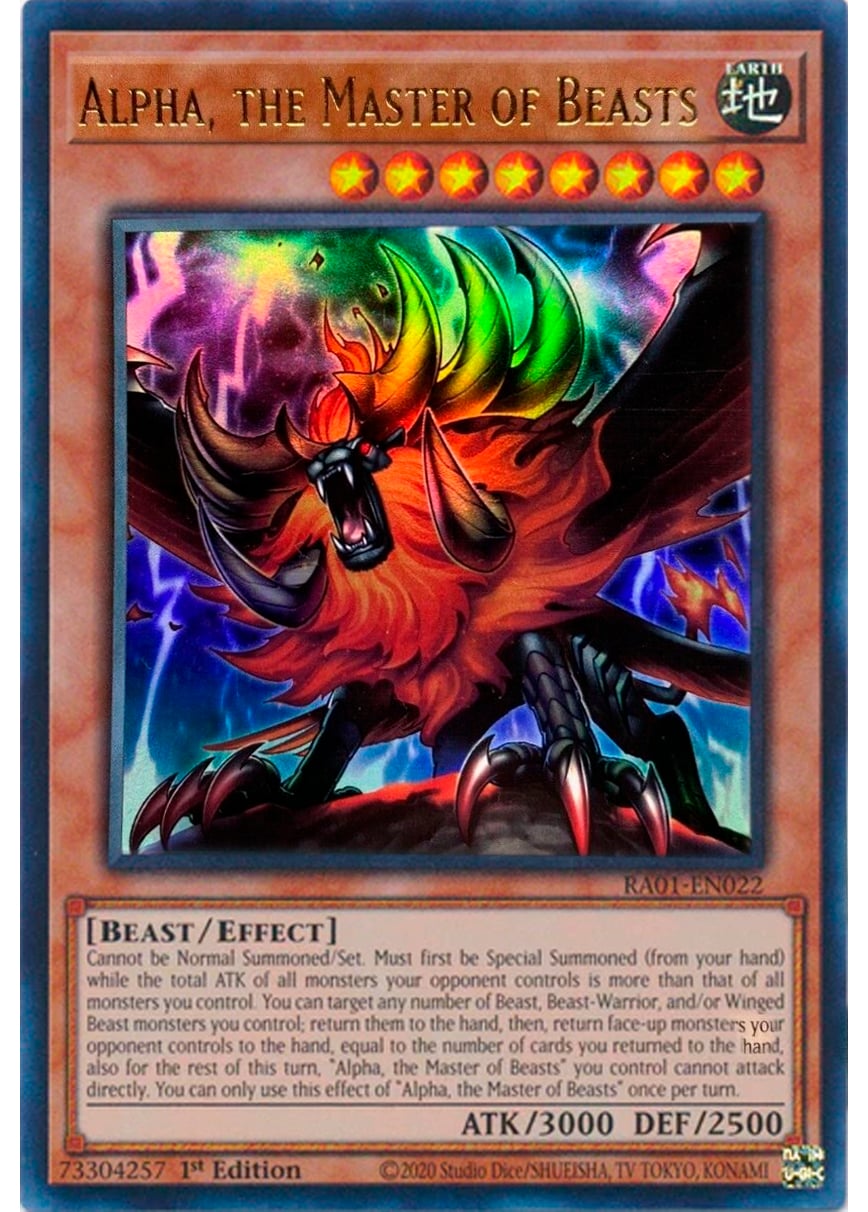Alpha, the Master of Beasts 25th Anniversary Rarity Collection | Yu-Gi-Oh! | CardTrader