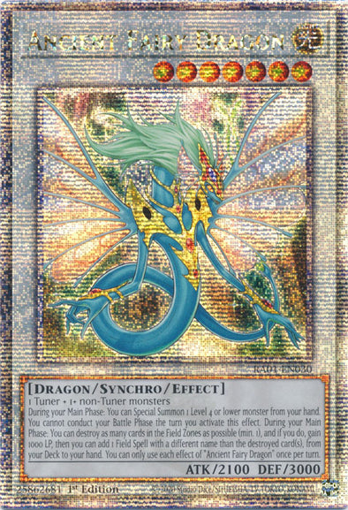 Ancient Fairy Dragon 25th Anniversary Rarity Collection | Yu-Gi-Oh ...
