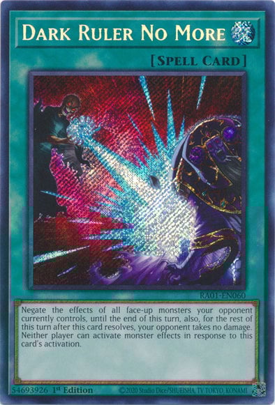 Dark Ruler No More 25th Anniversary Rarity Collection | Yu-Gi-Oh ...