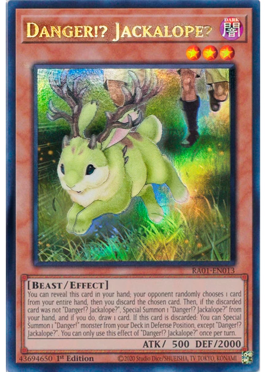 Danger!? Jackalope? 25th Anniversary Rarity Collection | Yu-Gi-Oh ...