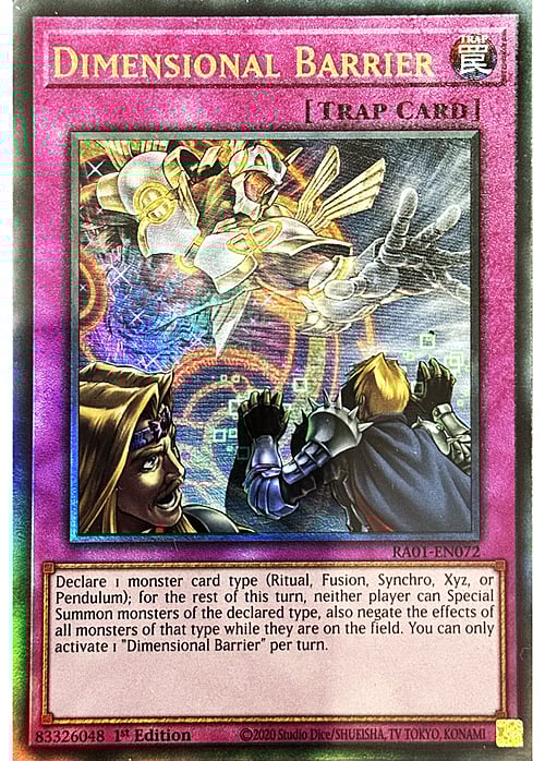 Dimensional Barrier 25th Anniversary Rarity Collection | Yu-Gi-Oh! | CardTrader