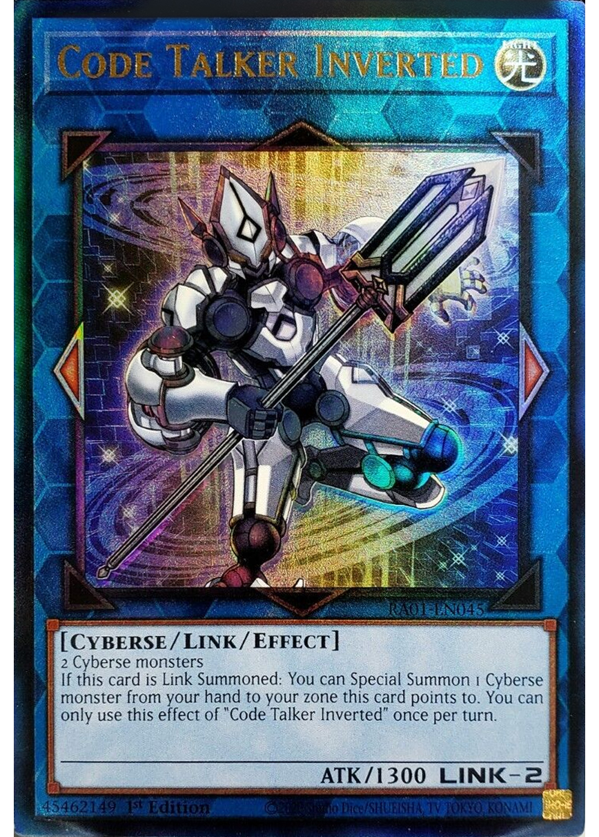 Code Talker Inverted 25th Anniversary Rarity Collection | Yu-Gi-Oh ...