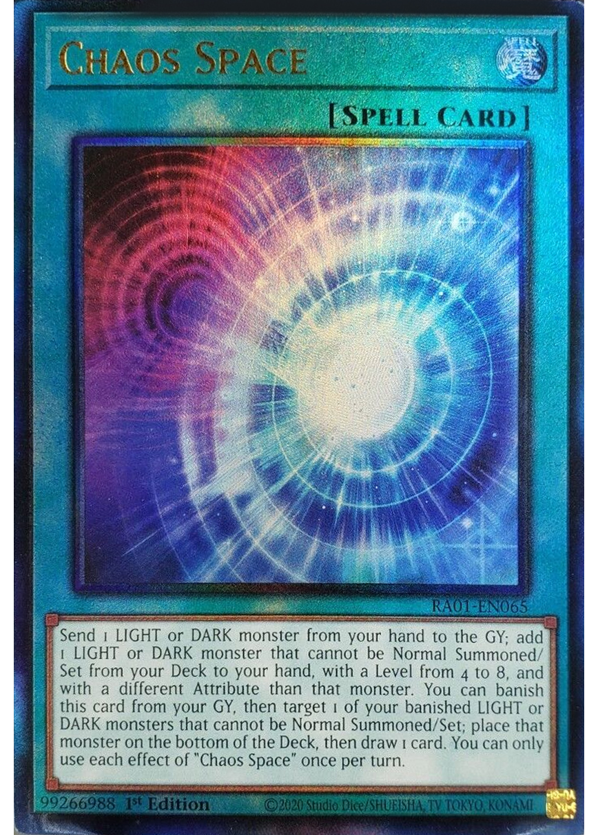Chaos Space 25th Anniversary Rarity Collection | Yu-Gi-Oh! | CardTrader