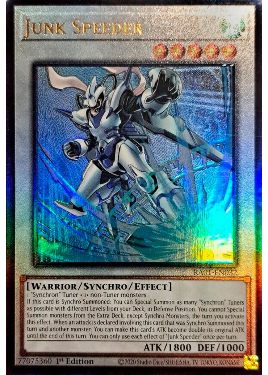 Junk Speeder 25th Anniversary Rarity Collection | Yu-Gi-Oh! | CardTrader