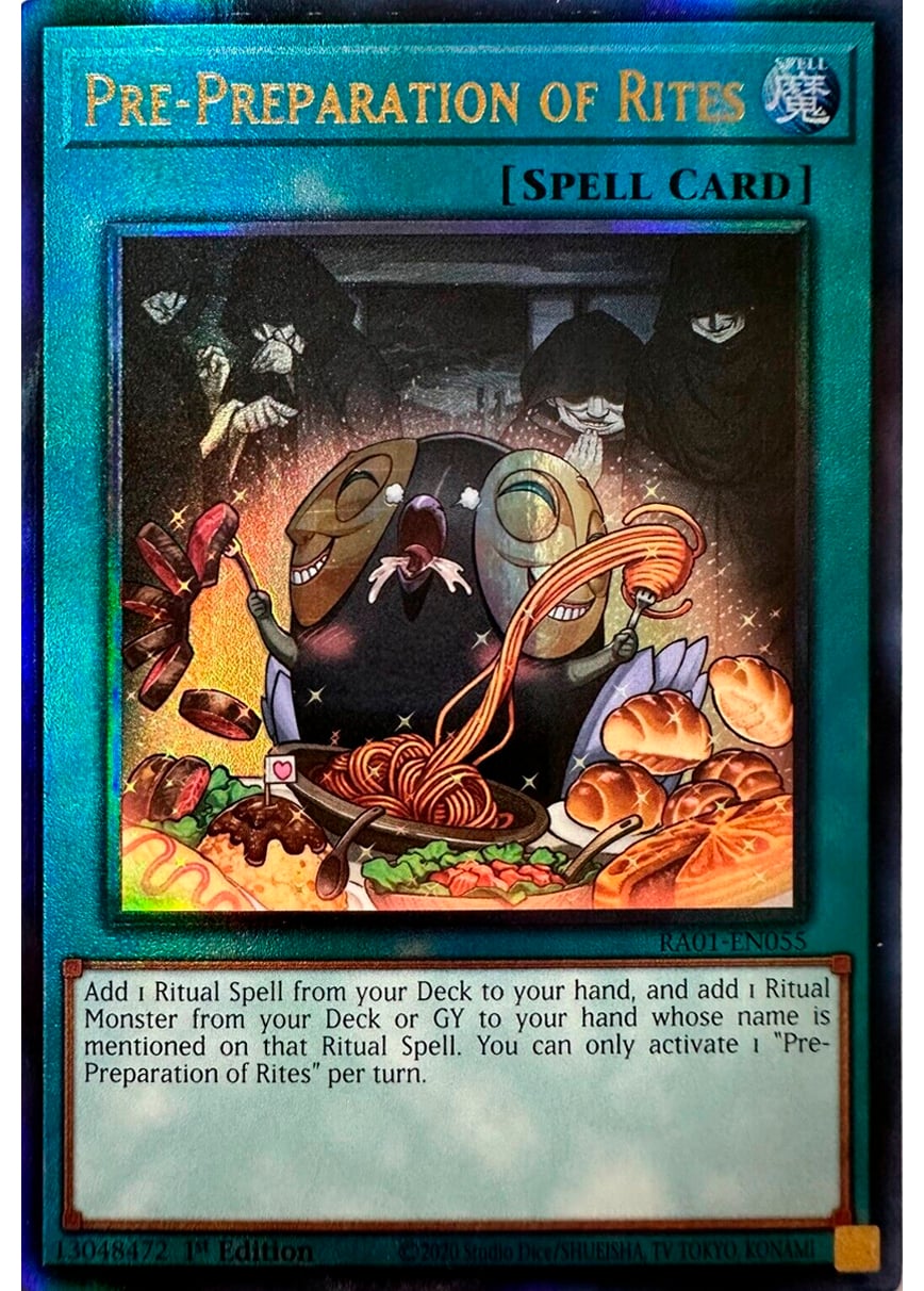 Pre-Preparation of Rites 25th Anniversary Rarity Collection | Yu-Gi-Oh ...