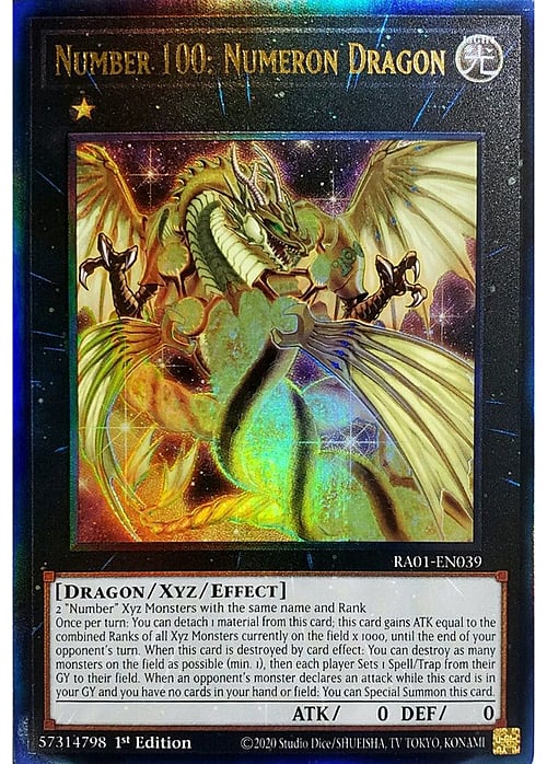 Numero 100: Drago Numeron 25th Anniversary Rarity Collection | Yu-Gi-Oh! | CardTrader