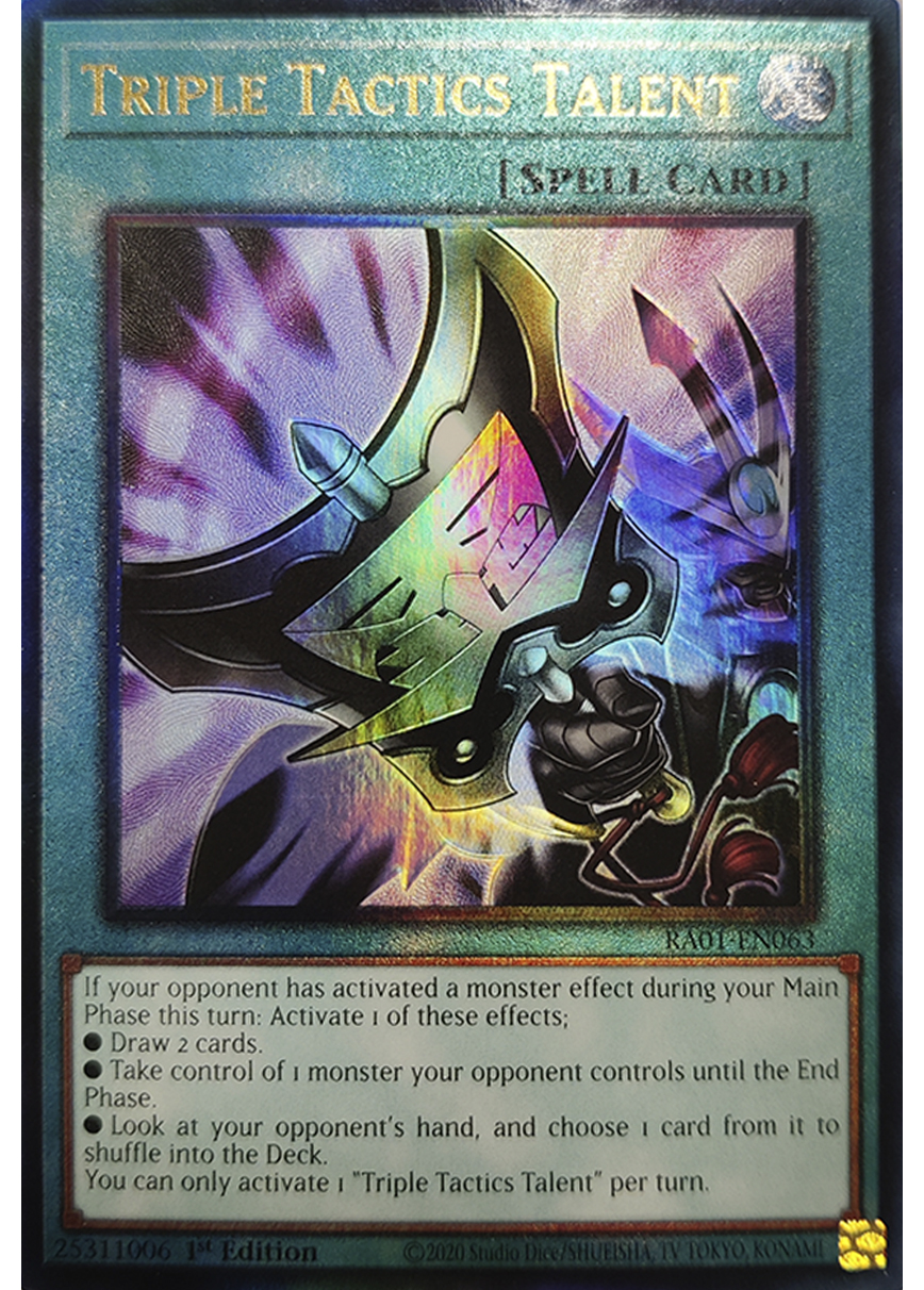 Triple Tactics Talent 25th Anniversary Rarity Collection | Yu-Gi-Oh! | CardTrader