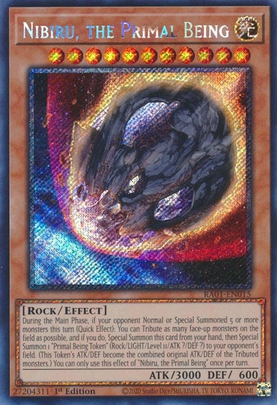Nibiru, l'Essere Primordiale 25th Anniversary Rarity Collection | Yu-Gi-Oh! | CardTrader