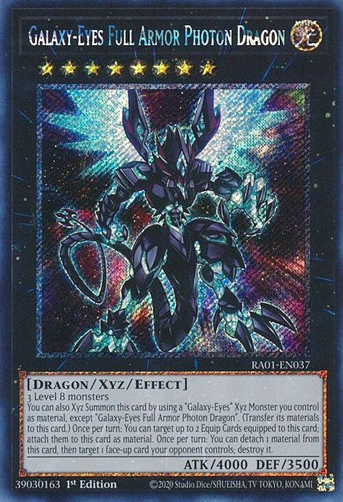 Galaxy-Eyes Full Armor Photon Dragon 25th Anniversary Rarity Collection | Yu-Gi-Oh! | CardTrader