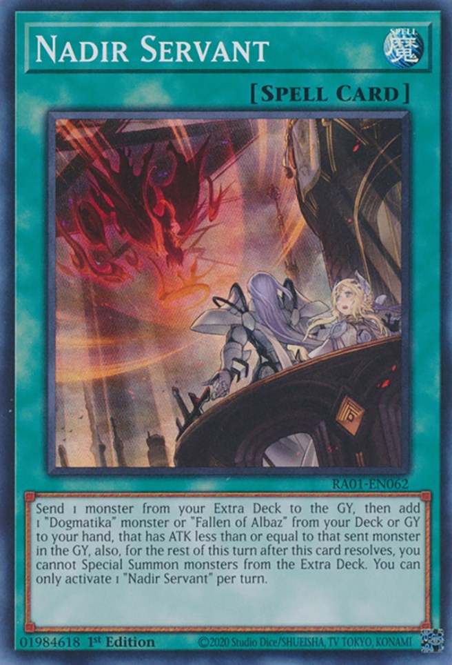 Nadir Servant 25th Anniversary Rarity Collection | Yu-Gi-Oh! | CardTrader