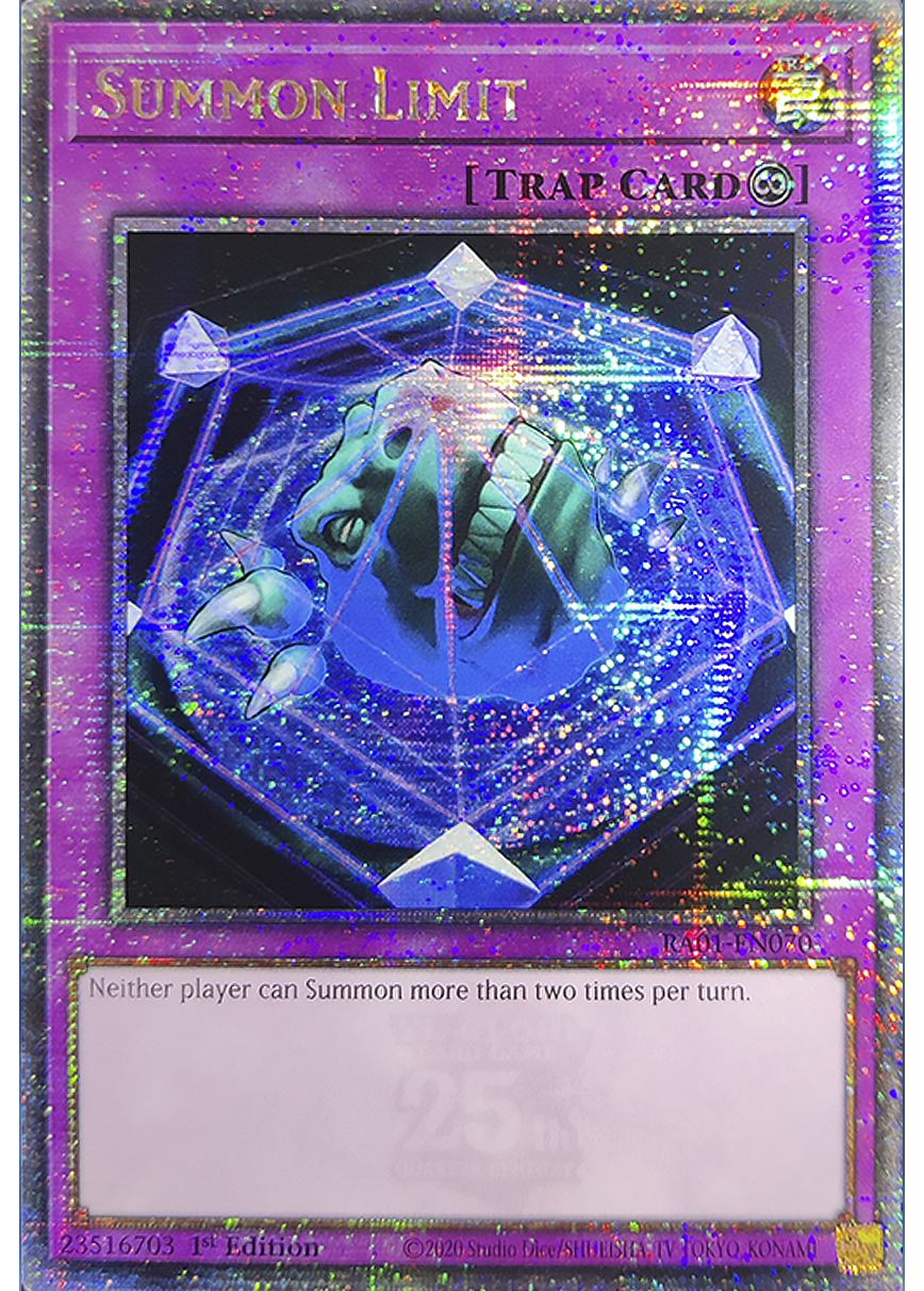 Límite a la Invocación 25th Anniversary Rarity Collection | Yu-Gi-Oh ...