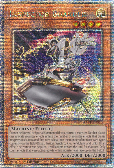 Inspector Boarder 25th Anniversary Rarity Collection | Yu-Gi-Oh ...